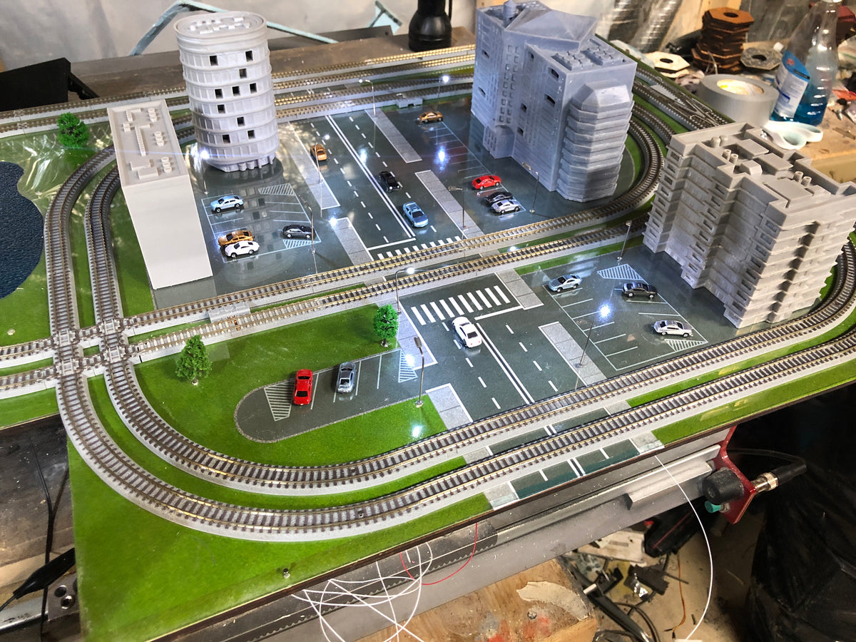 Rokuhan Shorty Shinkansen Layout – CCHobbyFun