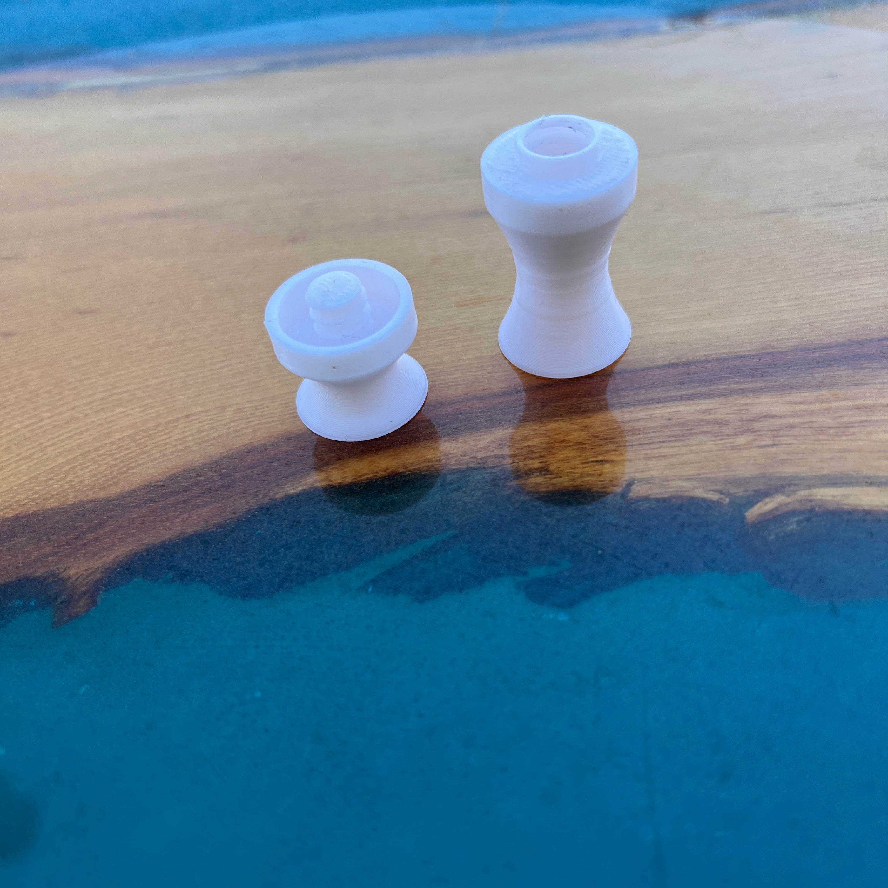 Pool Cue End Cap Protector Set for Quick Disconnect Cues 3D Printed Mu ...