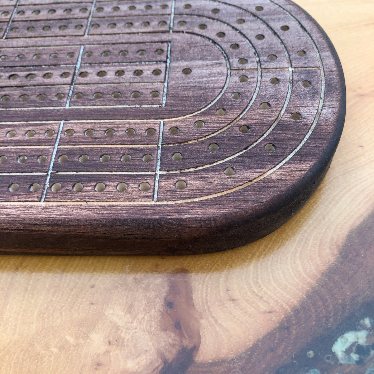 Wood Cribbage Board – CCHobbyFun